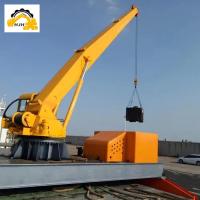 China Howo 350HP 80 Ton Marine Offshore Crane Truck 7750mm Chassis Provision Cargo Frame for sale