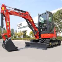 China 3890mm Digging Depth 3.5 Ton Mini Excavator with EPA Yanmar Engine Crawler Digger for sale