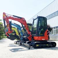 China 3890mm Digging Depth 3.5 Ton Mini Excavator with EPA Yanmar Engine Crawler Digger for sale