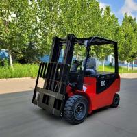 China Electric Forklift Clamp 4.5-7 Ton 3000mm Lifting Height 60V Battery for sale