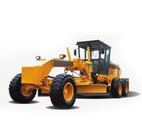 China 4268*545MM Working Diameter Road Motor Grader With 23km/h Forward Speed and Front Blade for sale