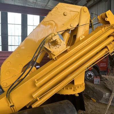 China 20 Ton Hydraulic Truck Mounted Crane Folding Arm for Excavator Howo Truck CE ISO for sale