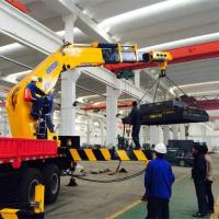 China 20 Ton Hydraulic Truck Mounted Crane Folding Arm for Excavator Howo Truck CE ISO for sale