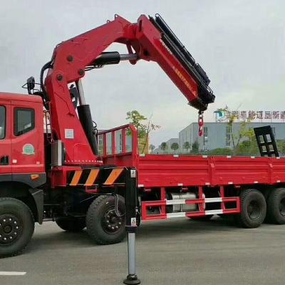 China 20 Ton Knuckle Boom Truck Crane Folding Arm Crane Heavy Duty Load Capacity for sale