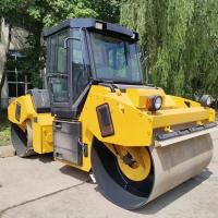 China Shanbo 10T Full Hydraulic Double Steel Wheel Vibratory Roller 12-14 Ton Double Drum for sale