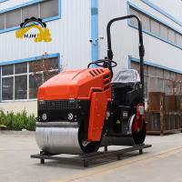 China Double Drum Vibrating Compactor Road Roller 1000kg Operating Weight for Asphalt Roads for sale