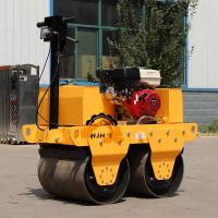 China Double Drum Vibrating Compactor Road Roller 1000kg Operating Weight for Asphalt Roads for sale