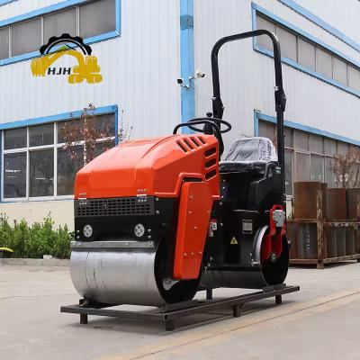 China CE EPA Certificated 3 Ton 13HP Double Drum Vibratory Road Roller for Construction for sale