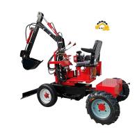 China EPA Engine Spider Excavator 5Ton 9Ton 12Ton Digger Mobile Walking Excavator 20hp 70hp for sale