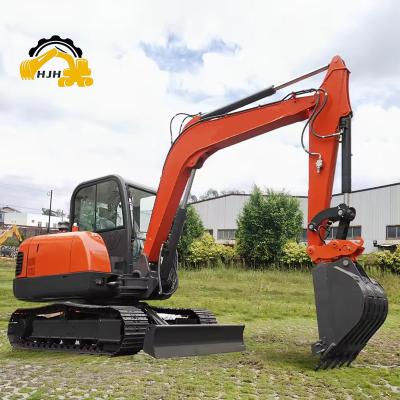 China 8 Ton Heavy Excavator R380 with Yanmar 42.4kw Engine Hydraulic Cylinder Construction Machine for sale
