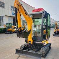 China Mini Electric Excavator 3500KG 6KW with Air Conditioning and HJH Hydraulic Pump for sale