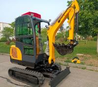 China Mini Electric Excavator 3500KG 6KW with Air Conditioning and HJH Hydraulic Pump for sale