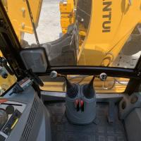 China 3.5 Ton 110HP Mini Tractor Backhoe Loader Multi-Function Digger Excavator Wheel Loader for sale