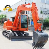 China Maximum Digging Depth 4660mm 8 Ton Chinese Rubber Tracks Excavator With Yanmar Engine for sale