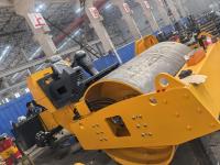 China Shanbo 16 Ton Steel Wheel Roller 30Hz Vibratory Road Compactor for Construction for sale