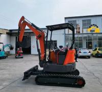 China Mini Electric Excavator 0.9 Ton Crawler Digging Machine without Cabin and Air Conditioning for sale