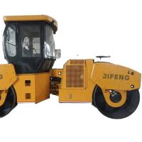 China Fully Hydraulic Double Drum Vibratory Road Roller JF10H with 80KN Exciting Force for sale