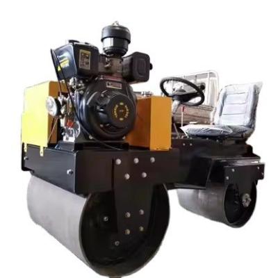 China Double Drum Roller YL13 580kg Hydraulic Drive Small Seat Roller for Asphalt and Soil Compaction for sale