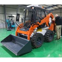 China Mini Skid S18 Hydraulic Wheel Loader 3400x1800x2300mm 3000kg Custom Bucket for sale