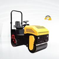 China 2 Ton Mini Road Roller Compactor 0-4km/h Travel Speed 420x650mm Drum for sale
