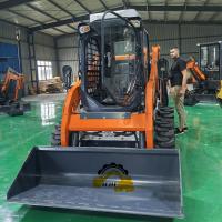 China Case Skid Steer Loader S18 4x4 Wheel Drive 3000kg Machine Weight for sale