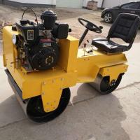 China Double Drum Road Compactor 6-10 Ton Hydraulic System 0-14km/h Travel Speed for sale