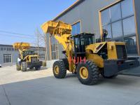 China HJH LW60 Hydraulic Wheel Loader 21000kg 4m3 Bucket for Construction Material Handling for sale
