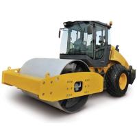 China Mini Diesel Compactor Machine 35KN Exciting Force Vibratory Road Roller Smooth Drum 6000kg for sale