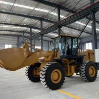 China Shanbo 3-6 Ton 4 Wheel Drive Mini Loader L60 L55 L53 Heavy Duty Loading Weichai Engine for sale