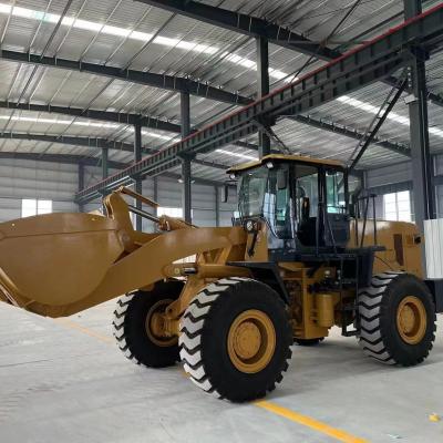 China Shanbo 3-6 Ton 4 Wheel Drive Mini Loader L60 L55 L53 Heavy Duty Loading Weichai Engine for sale