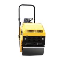 China 1 Ton Single Drum Road Roller 700A 1000kg Operating Weight Front Steel Rubber Seat Driving for sale