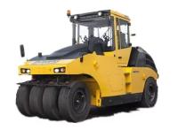 China SM16G 16 Ton Pneumatic Tyre Roller Vibratory Road Roller 370x650mm Drum for sale