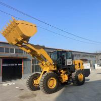 China Yellow End 5 Ton 6 Ton Multifunction Hydraulic Wheel Loader 74KW 1.0m3 Rock Bucket for sale