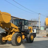 China Yellow End 5 Ton 6 Ton Multifunction Hydraulic Wheel Loader 74KW 1.0m3 Rock Bucket for sale