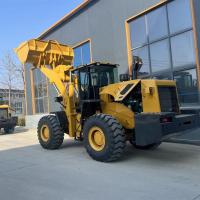 China Yellow End 5 Ton 6 Ton Multifunction Hydraulic Wheel Loader 74KW 1.0m3 Rock Bucket for sale