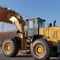 China Super-Above 8125KG Front Loader with Log Grapple Fork 1.0m3 Bucket 74KW Engine for sale