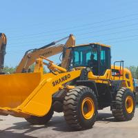 China Shanbo WA36 C3 3 Ton Mini Wheel Loader 92KW Front End Loader for Construction for sale