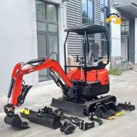 China Mini Farm Excavator 0.8T to 3.5T with 38KN Arm Digging Force EPA CE OEM EURO5 for sale