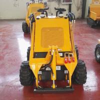 China 14kW Rated Power Mini Skid Steer Loader 1000kg Operating Capacity Construction Machine for sale
