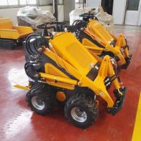 China 14kW Rated Power Mini Skid Steer Loader 1000kg Operating Capacity Construction Machine for sale