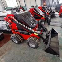 China Compact Diesel Hydraulic Wheel Loader 1 Ton 2 Ton 3 Ton 400kg Capacity for sale