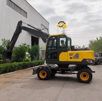 China 6 Ton 6600KG Hydraulic Excavator Max Digging Depth 3380mm for Farm Construction for sale