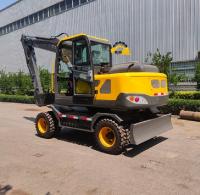 China 6 Ton 6600KG Hydraulic Excavator Max Digging Depth 3380mm for Farm Construction for sale