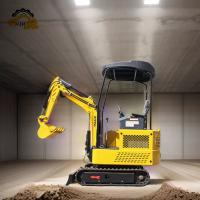 China 1.8 Ton Electric Mini Excavator KE18 Lithium Battery 8.2kw 230rpm for sale