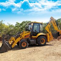 China 8200kg Mini Wheel Loader Backhoe Excavator 4x4 1.0m³ Bucket Weichai Engine for sale
