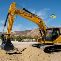 China German Style Excavator SH60 6000kg with Linde Hydraulic Cylinder Shanbo Equipment for sale