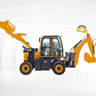China EPA Backhoe Loader with High Strength Materials and Air Cooling 7 Ton Compact Tractor for sale