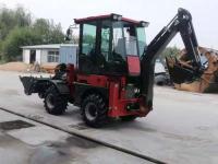 China EPA Backhoe Loader with High Strength Materials and Air Cooling 7 Ton Compact Tractor for sale