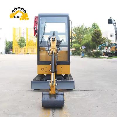China 1.7 Ton Mini Crawler Excavator with Cabin 2850mm Digging Height 1700mm Depth for sale