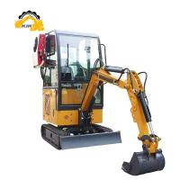 China 1.7 Ton Mini Crawler Excavator with Cabin 2850mm Digging Height 1700mm Depth for sale